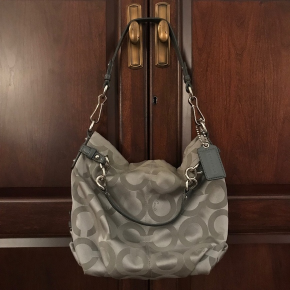 Coach | Bags | Grey Coach Purse Read Details | Poshmark